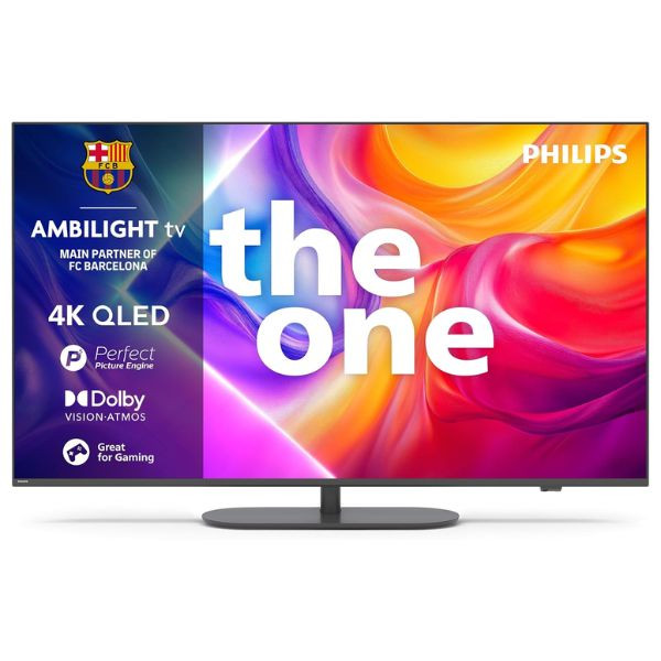 Smart TV PHILIPS 43" QLED 4K UHD 43PUS9010 negro
